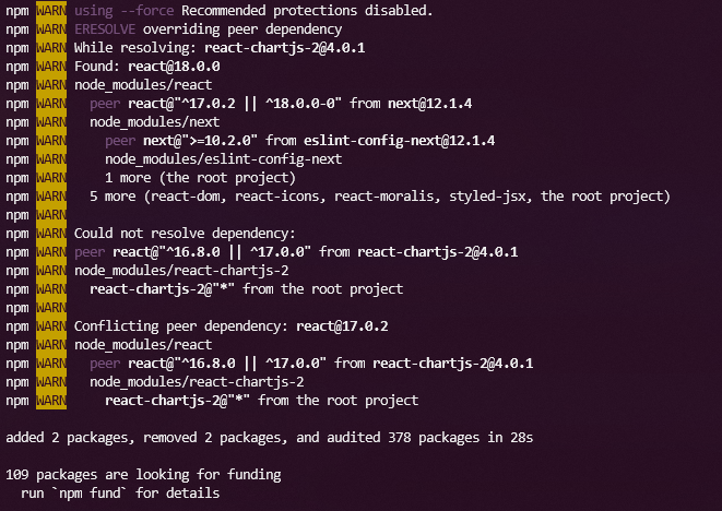 Bug Canot Install Chartjs In New Version Of React 18 · Issue 1033 · Reactchartjsreact