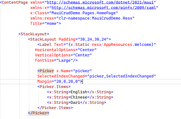 Issue In Localization · Issue 2345 · Dotnet Maui · Github