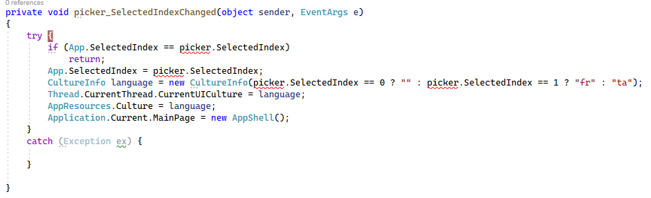 Issue In Localization · Issue 2345 · Dotnet Maui · Github