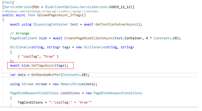 [Storage] Blob index tag is not support on china cloud and US GOV ...