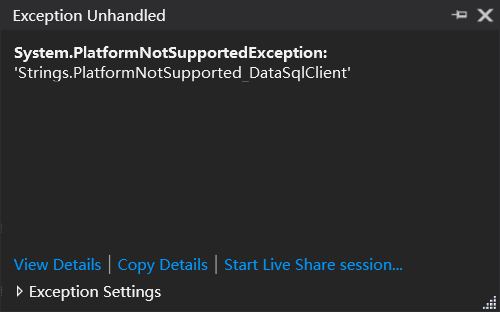 Is SqlClient supported on Xamarin/Xamarin.Android? · Issue #831 · dotnet/SqlClient · GitHub