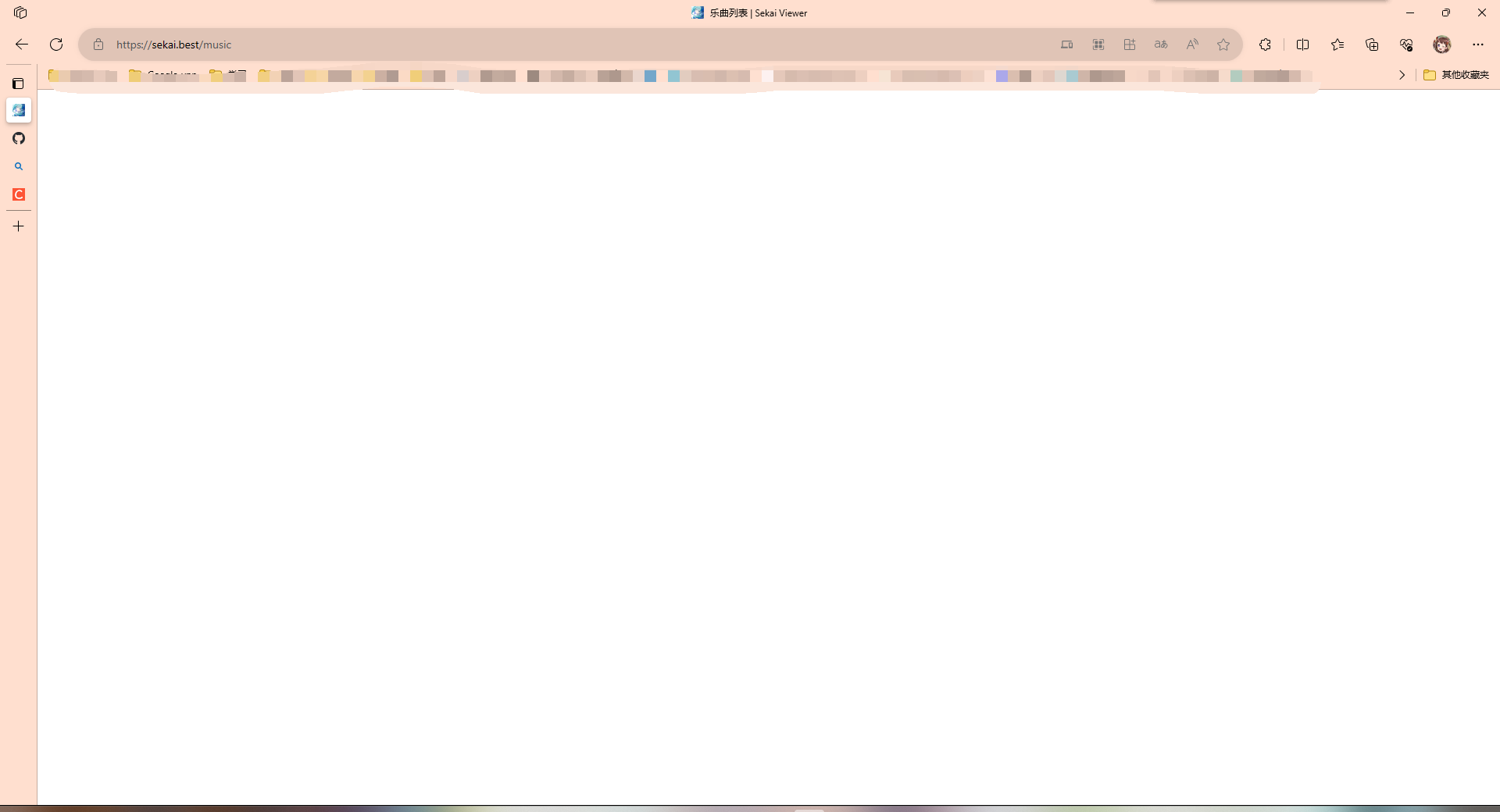 [BUG]Cannot Open Pages “music” on PC · Issue #451 · Sekai-World/sekai-viewer · GitHub