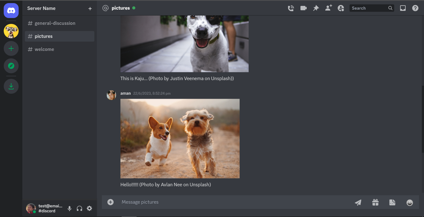GitHub - Ujjwal-S/Discord-Clone