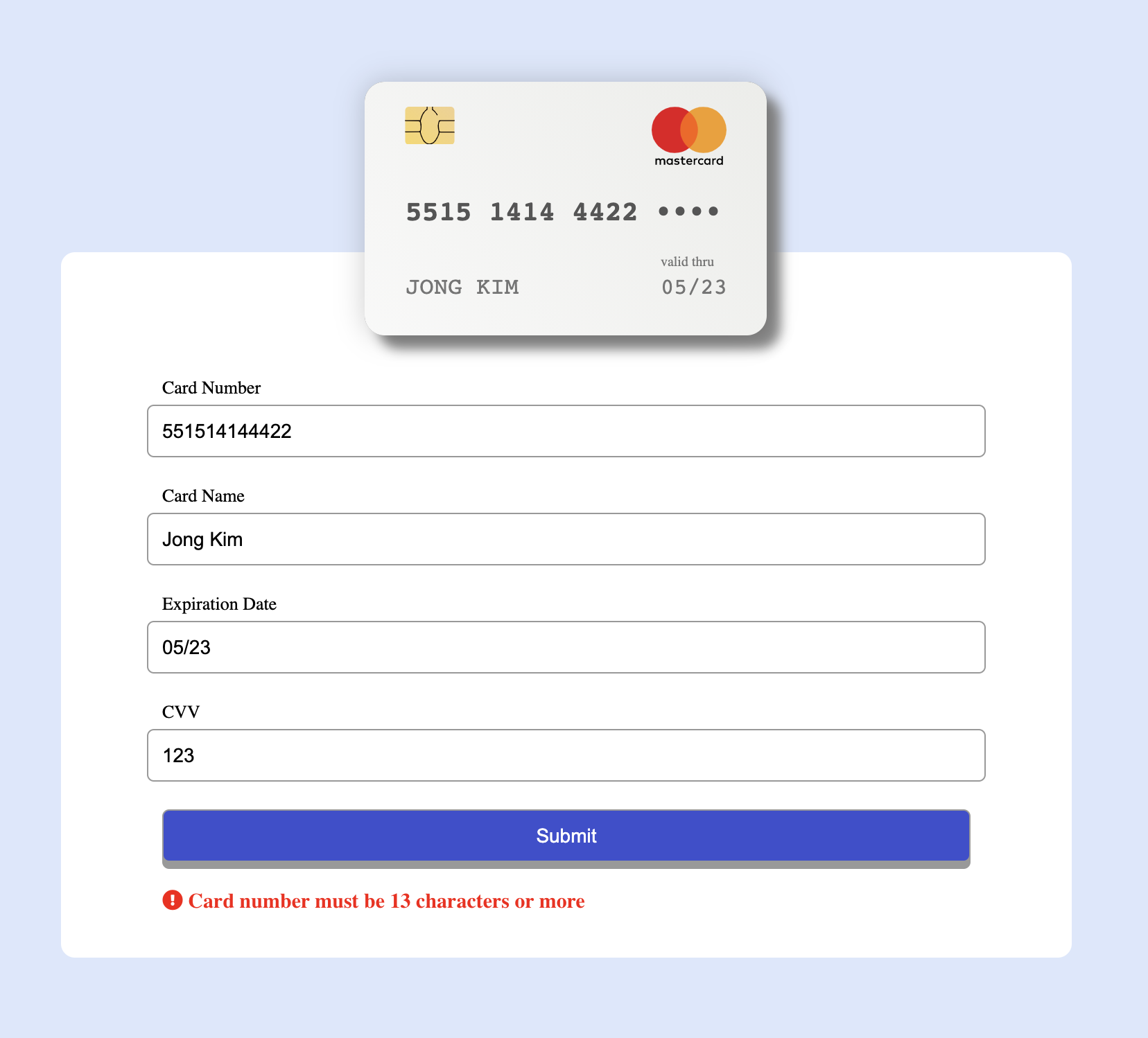 GitHub - RoyalOttoc/react-credit-card