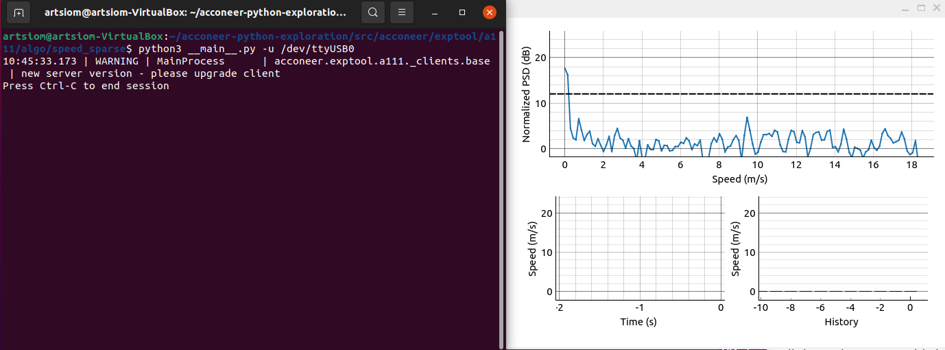 XM112 radar software examples · Issue #108 · acconeer/acconeer-python-exploration · GitHub