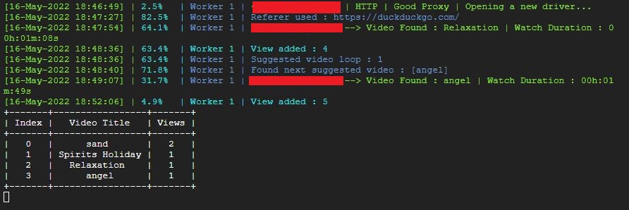 Bot stop after adding 1-2 views · Issue #374 · MShawon/YouTube-Viewer · GitHub