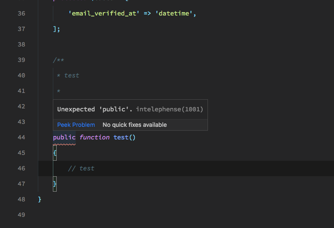 False unexpected token diagnostics · Issue #939 · bmewburn/vscode ...