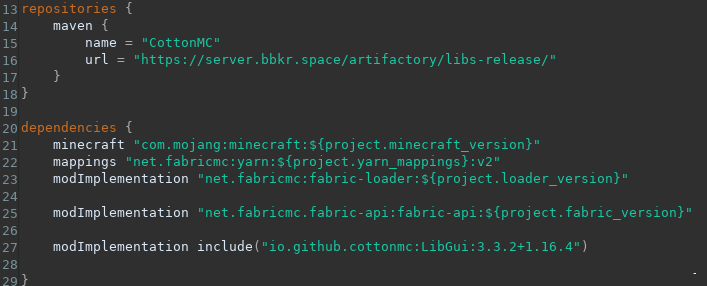 Setting up LibGui, problem. · Issue #94 · CottonMC/LibGui · GitHub