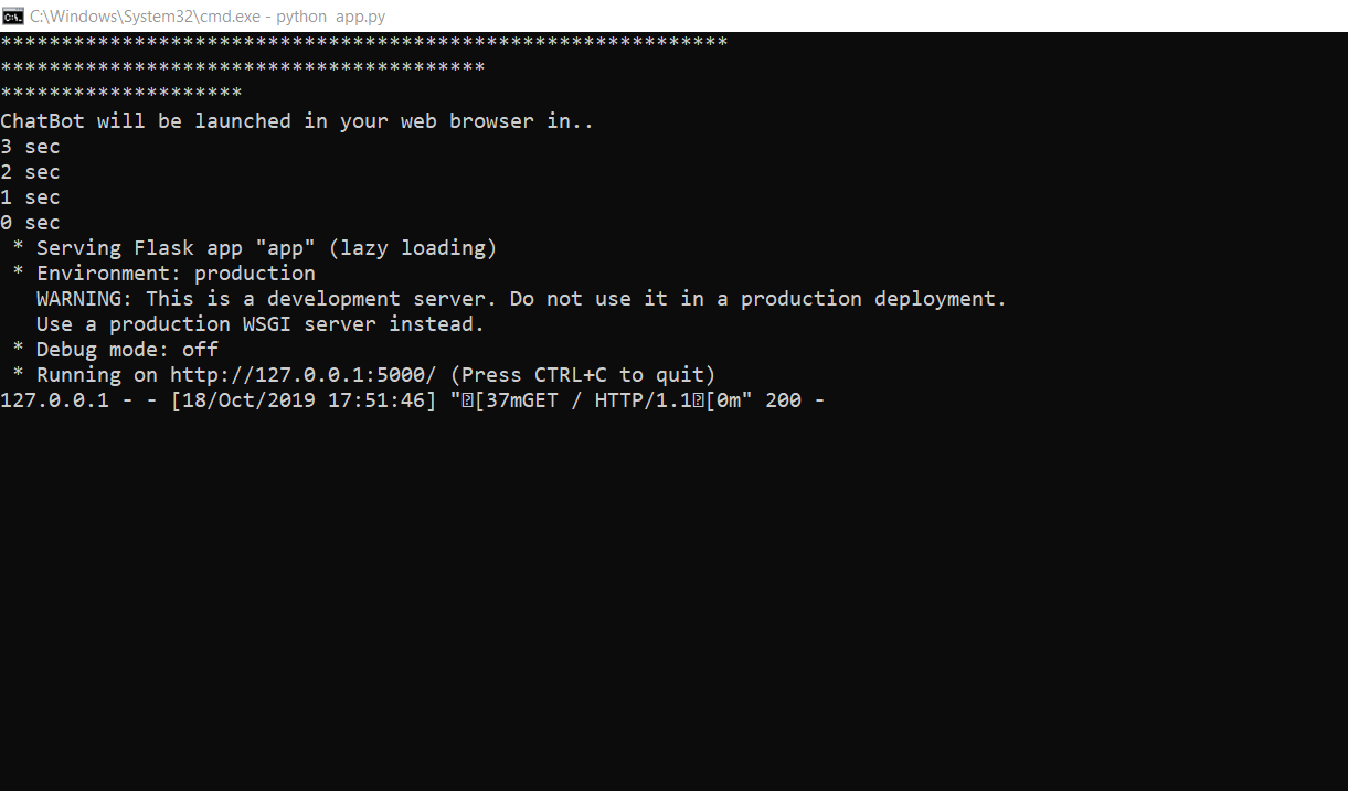 GitHub - Amogh-Sawant/Chatbot: Chatbot created at IEEE hackathon.