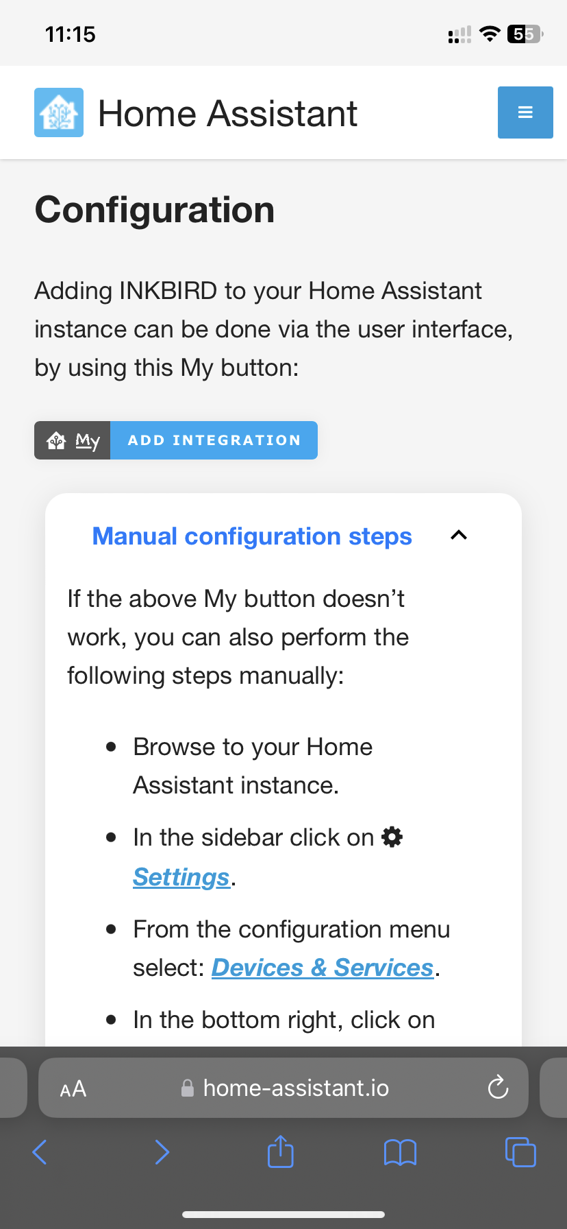 Unable to add Inkbird integration · Issue #84857 · home-assistant/core · GitHub