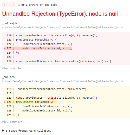Self-compiled version cannot load stickers · Issue #91 · evgeny-nadymov/telegram-react · GitHub