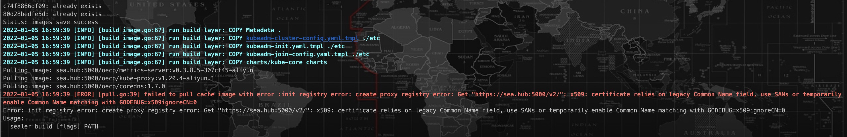 can not save sea.hub:5000 images when sealer build · Issue #1034 ...