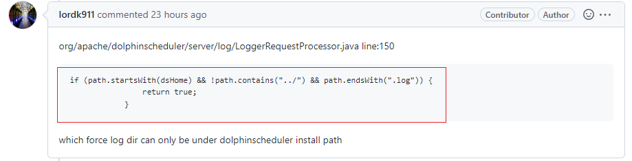 [Improvement] [logger-server] when config log base path out of dolphinscheduler install path ...