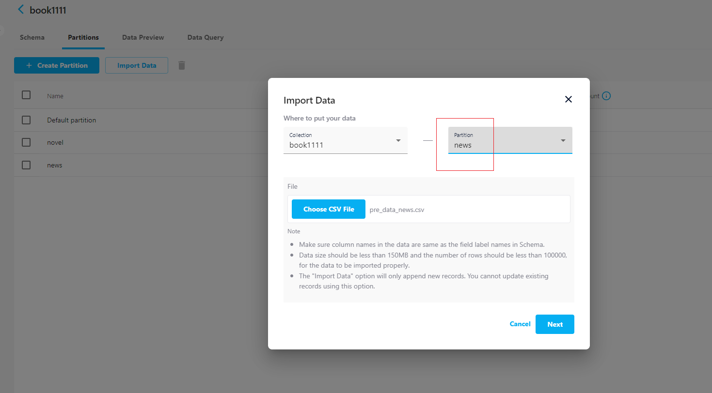 [Bug]: Unable to import data correctly using Attu interface · Issue #23416 · milvus-io/milvus ...