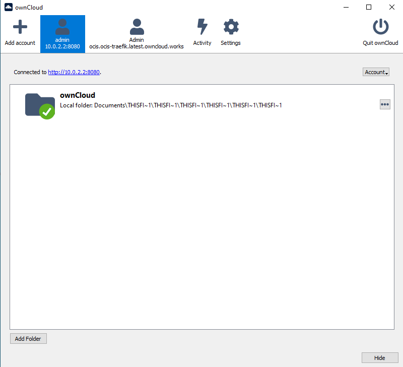 [QA] 'Too long path' warning message comes too late · Issue #10677 · owncloud/client · GitHub