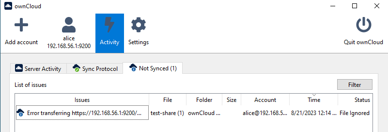Two shares with the same name cause sync issue · Issue #7118 · owncloud/ocis · GitHub