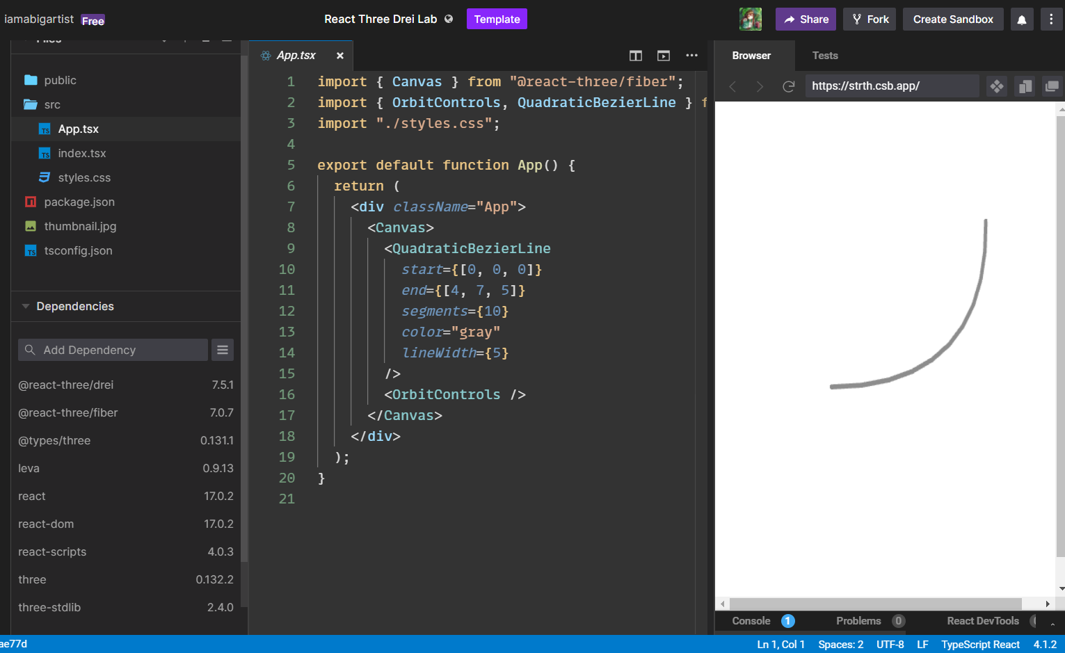 Failed to Compile due to Module parse failed: Unexpected token · Issue #87 · pmndrs/three-stdlib ...