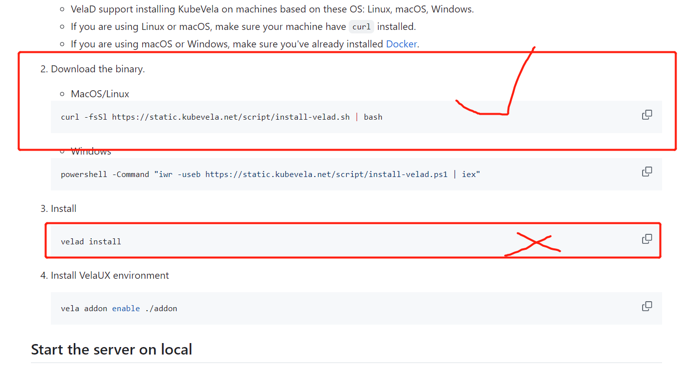 velad install fails. · Issue #833 · kubevela/velaux · GitHub