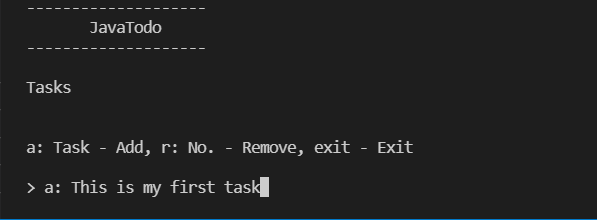GitHub - tr1nadh/javatodo: Todo List using java. Add and Remove tasks ...