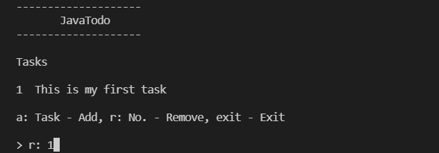 GitHub - tr1nadh/javatodo: Todo List using java. Add and Remove tasks ...