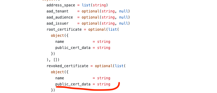 unable to configure vpn_client_configuration due to revoked_certificate ...
