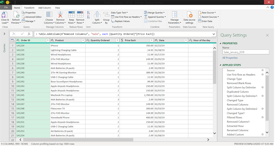 GitHub - mmelvin97/excel-automated-report-project: Using excel to ...