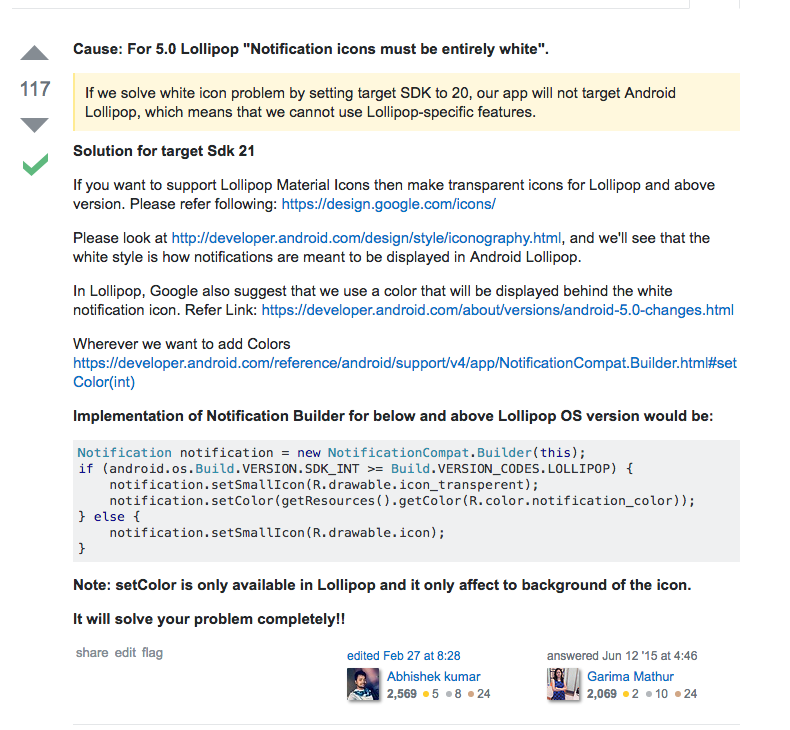 Notification Logo white square · Issue #999 · invertase/react-native ...