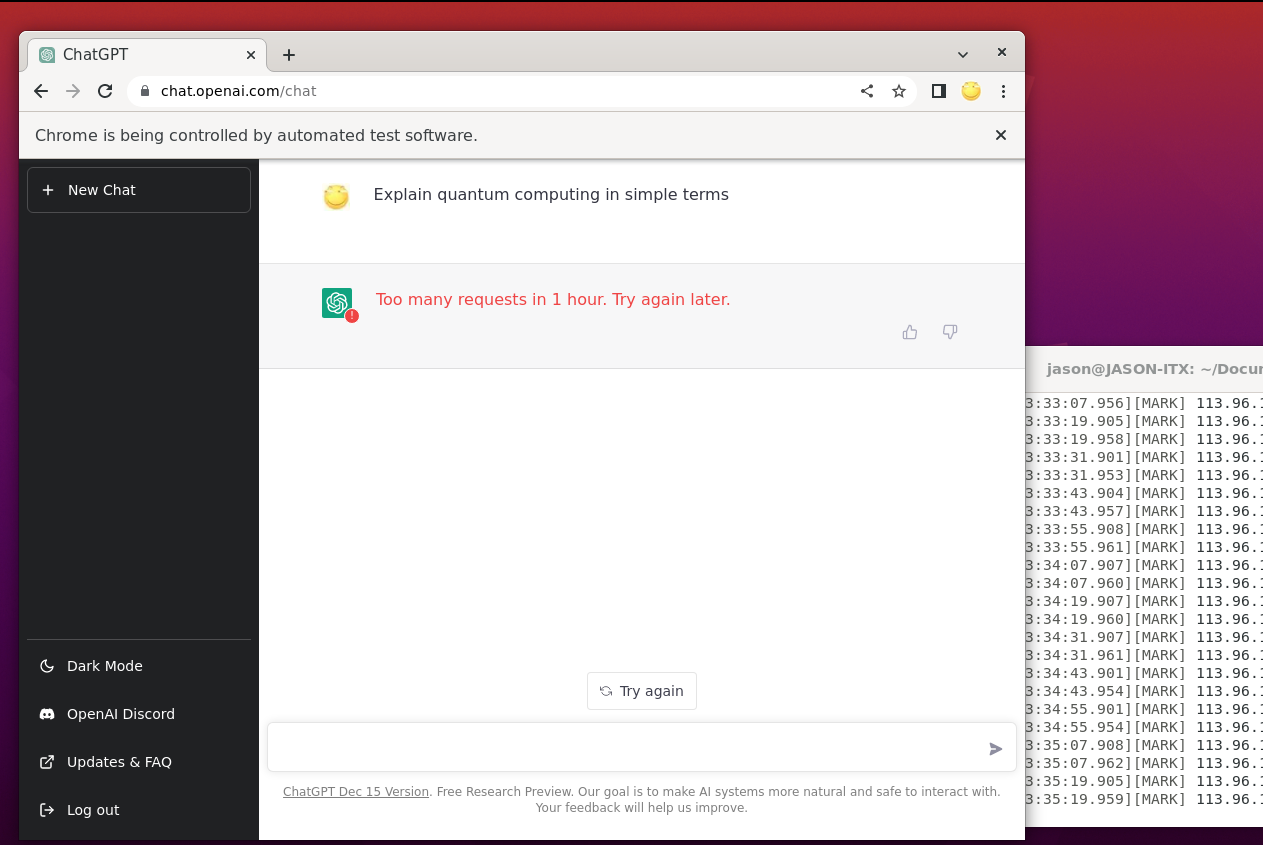 弹出浏览器登录上去了 还是提示403 · Issue #45 · ikechan8370/chatgpt-plugin · GitHub