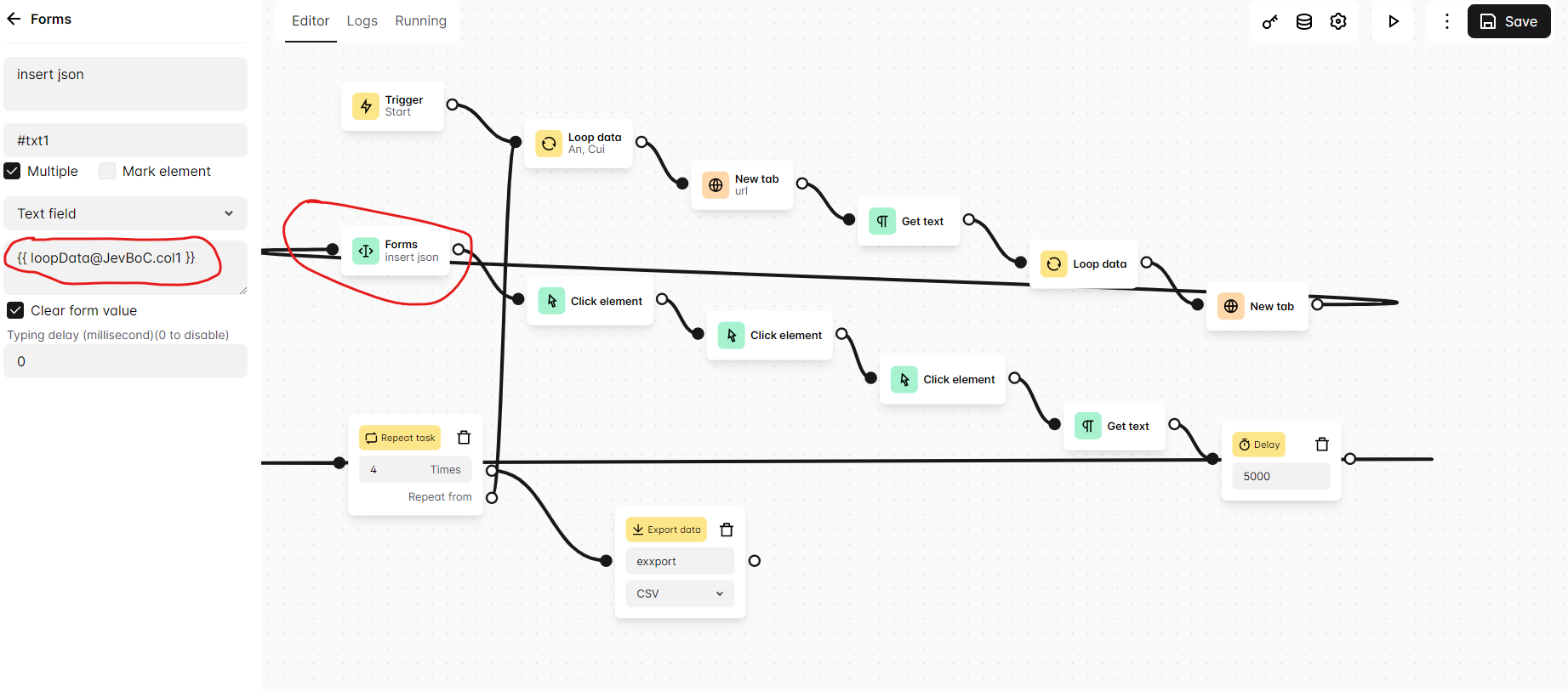 Can I map JSON text ? · Issue #133 · AutomaApp/automa · GitHub