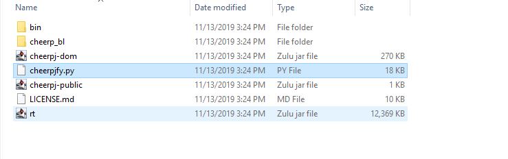 After Downloading how to install Cheerpj , Can anyone help me with Step ...