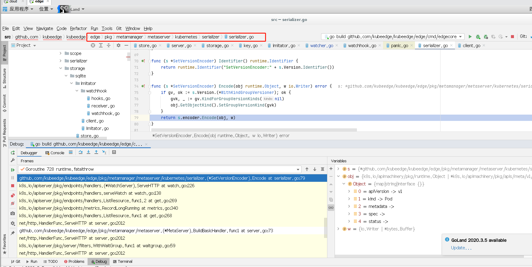Metaserver Report Concurrent Map Iteration And Map Write Panic By 