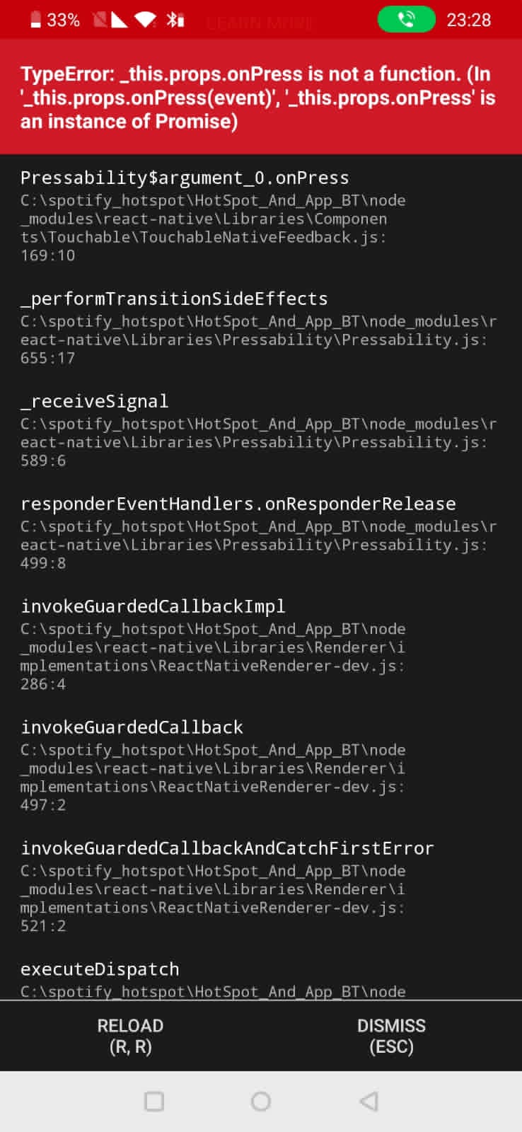 error on HotspotWizard.turnOnHotspot() · Issue #3 · prafulla-codes/react-native-wifi-and-hotspot ...