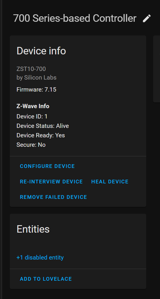 Aeotec Z-Pi-7 not working with Z-Wave JS · Issue #58652 · home-assistant/core · GitHub