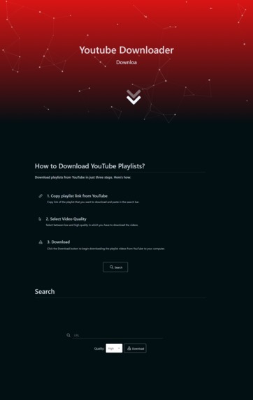 GitHub - HarshMarolia/Youtube-Playlist-Downloader: A web application ...
