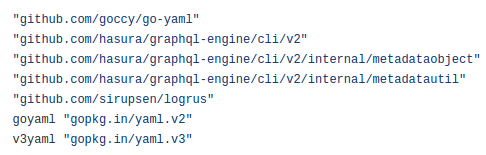 Metadata export renders remote_schemas.yaml incorrectly · Issue #7459 · hasura/graphql-engine ...