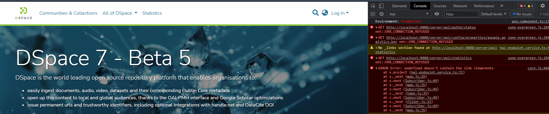 Dspace 7 beta 5 - Login error · Issue #1192 · DSpace/dspace-angular · GitHub