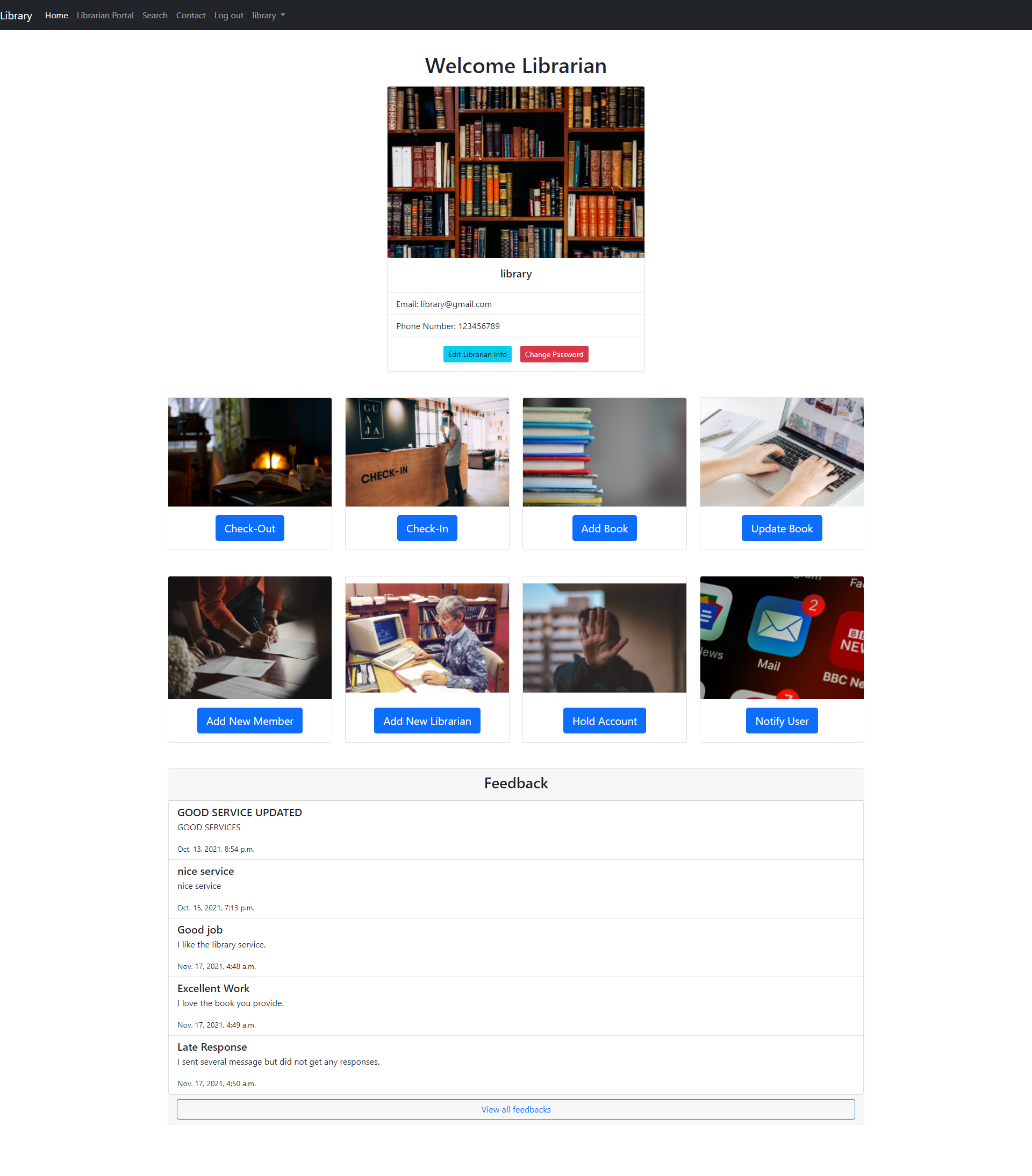 GitHub - SABRINAWAWA/LibraryManagementSystem: CS195GroupProject