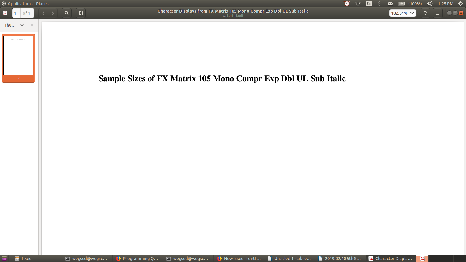 python printSample waterfall is empty · Issue #3457 · fontforge/fontforge · GitHub