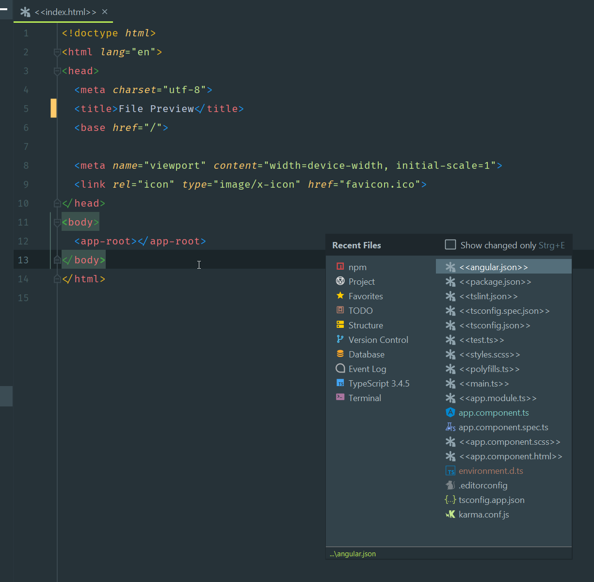 [BUG] Previous file previews should not show up in "recent files"-view/panel (CTRL+E) · Issue #4 ...