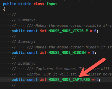Input.SetMouseMode(Input.MOUSE_MODE_CAPTURED); does not build in rc1 mono project · Issue #15814 ...