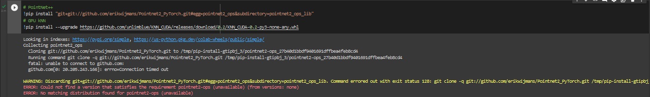ModuleNotFoundError: No module named 'pointnet2_ops' · Issue #60 · yuxumin/PoinTr · GitHub