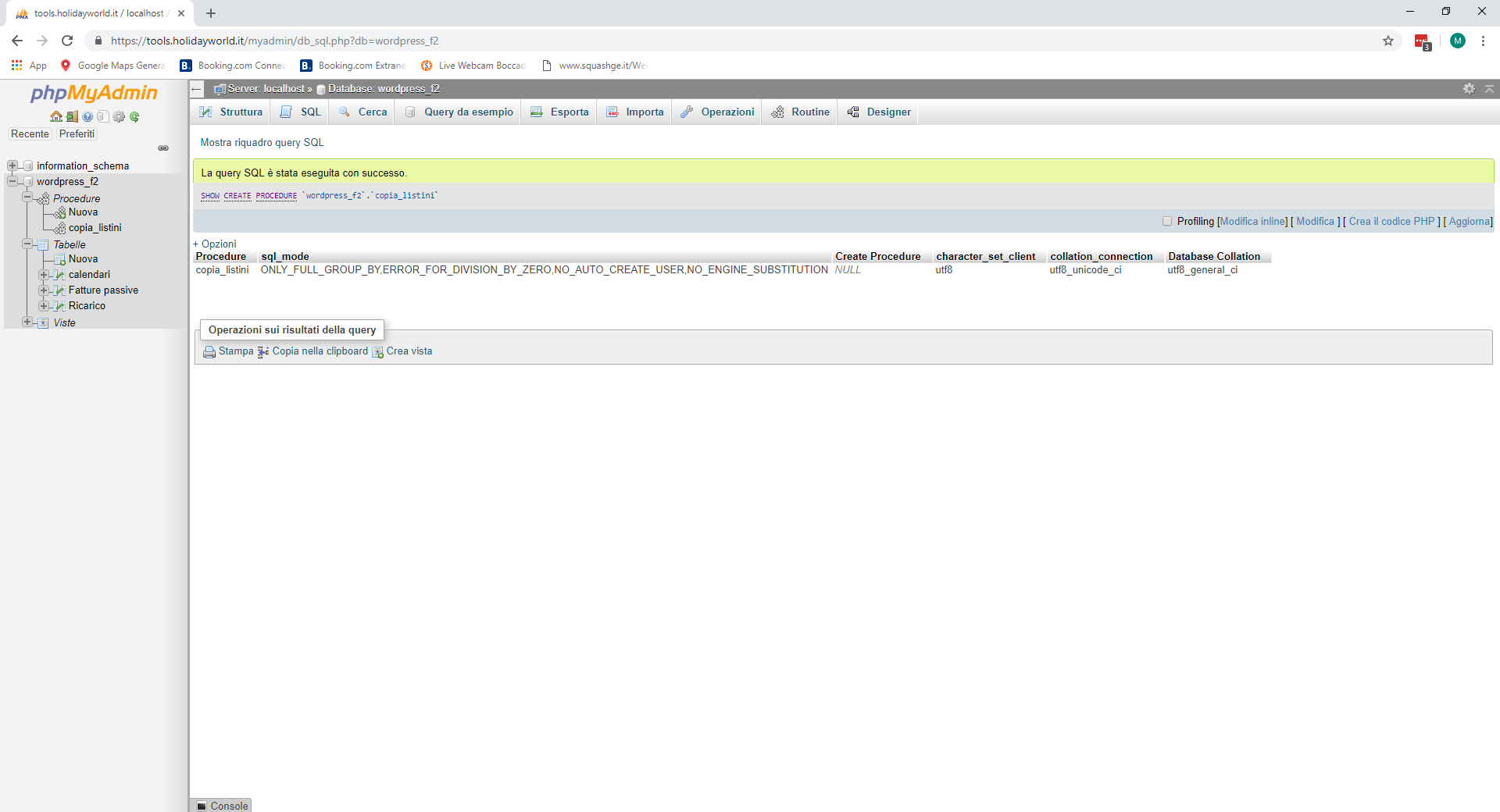Execute button is disabled for routines · Issue #14430 · phpmyadmin/phpmyadmin · GitHub