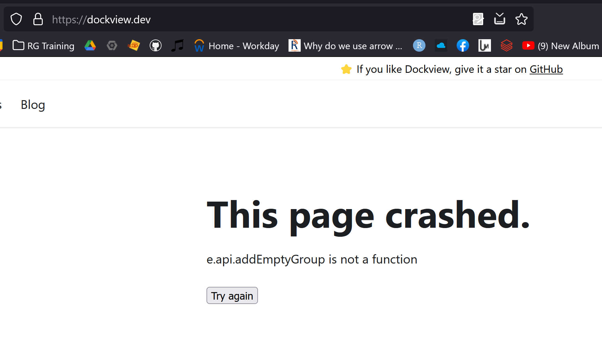 Website crashing · Issue #186 · mathuo/dockview · GitHub Website crashing · Issue #186 · mathuo/dockview · GitHub