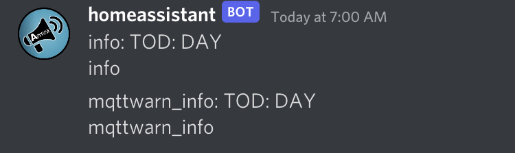 Apprise Discord Service Message Body Is Populated · Issue 617 · Mqtt Tools Mqttwarn · Github