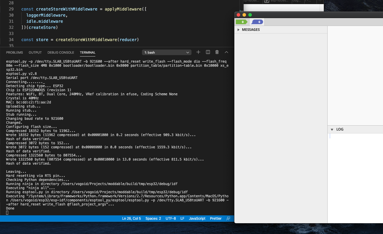 After Last Updates Esp32 Flashed But Won T Connect To Xsbug · Issue 350 · Moddable Opensource