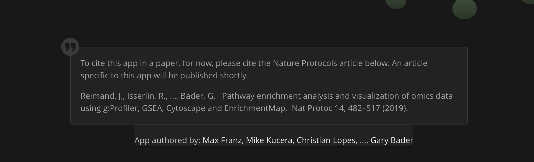 Minor style issue on home page in chrome · Issue #133 · cytoscape/enrichment-map-webapp · GitHub