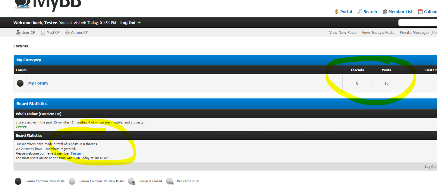 After upgrade to PHP 8.0: Boardstats counter of posts and threads does not increase anymore ...