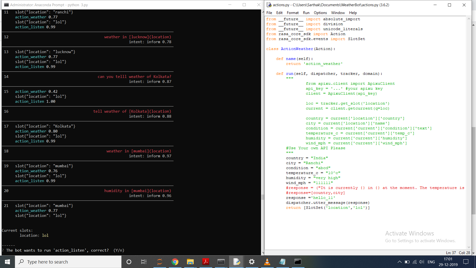 rasa_core_sdk not supported rasa_core? · Issue #72 · RasaHQ/rasa-sdk · GitHub