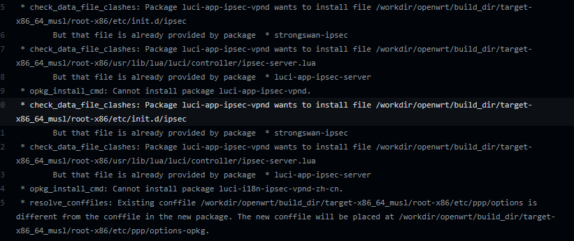 ipsec server依赖冲突 · Issue #9024 · coolsnowwolf/lede · GitHub