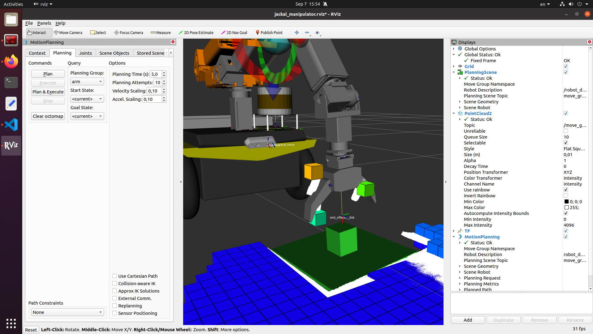 Octomap detect arm as obstacle · Issue #3210 · moveit/moveit · GitHub